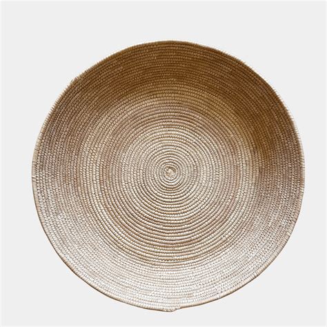 Woven Round Basket Round Basket Handmade Natural Basket