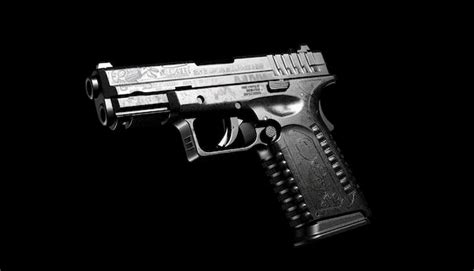 Premium Ai Image Springfield Armory Xd Black Background