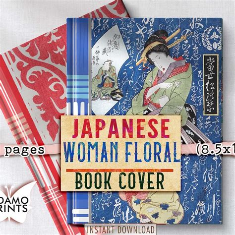 Japanese Book Covers Etsy