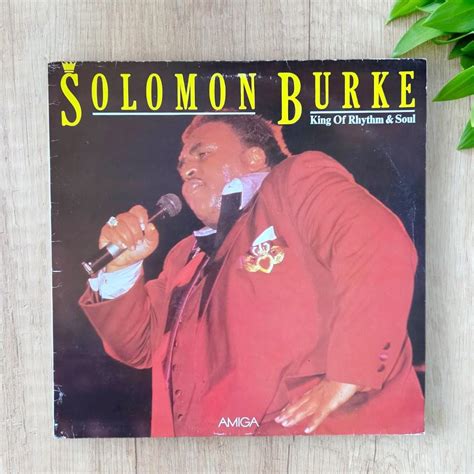 Solomon Burke King Of Rhythm And Soul 1988 Vg Music Record Vinyl Album