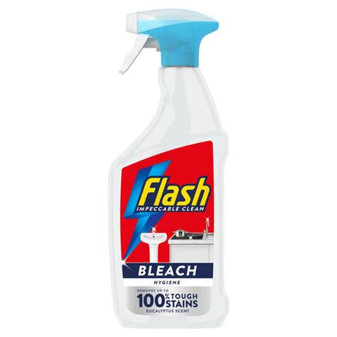 Flash Multi Purpose Bleach Cleaning Spray 800ml Iceland Foods