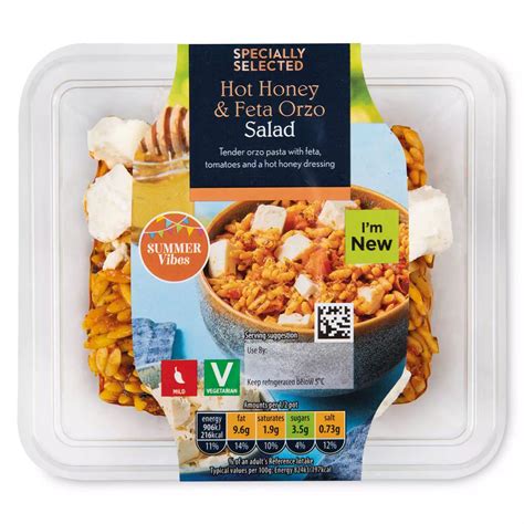 Hot Honey And Feta Orzo Salad Aldi Uk