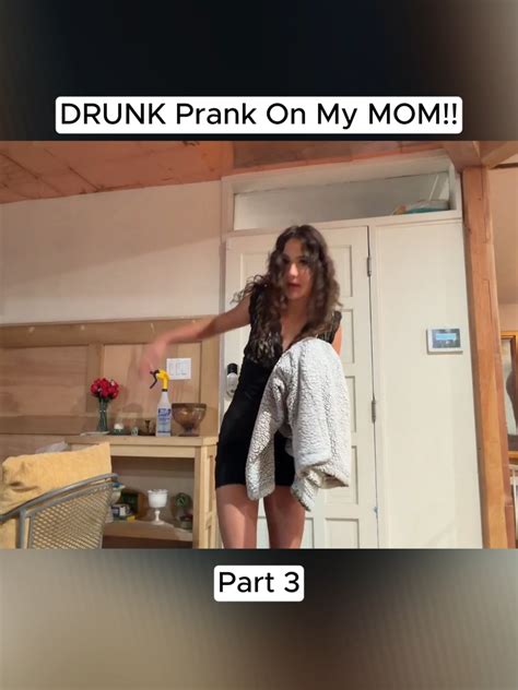 Drunk Prank On My Mom Fake Prank Mom Trending Fyp Prank Tiktok