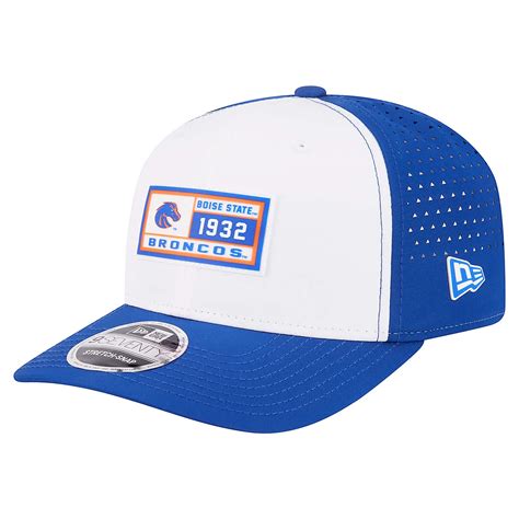 New Era Royal Boise State Broncos Perforated Patched 9seventy