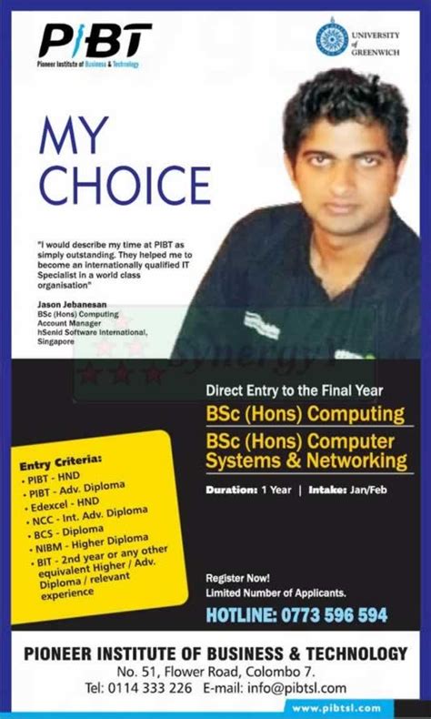 B Sc Hons Computing Computer System And Networking Degree Programme By