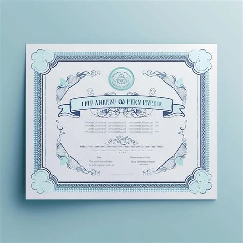 Gradient And Modern Certificate Template With Batch Of Best Performance