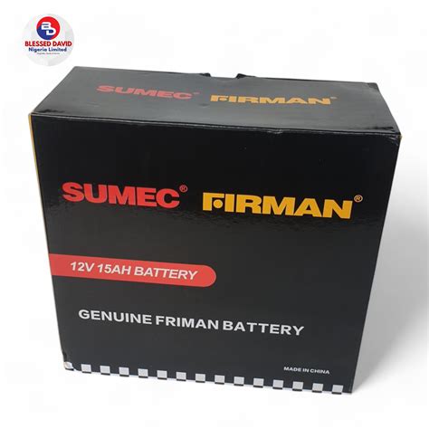Firman Battery 12v15ah20hr Blessed David Nigeria Limited