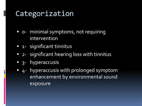 Ppt Tinnitus Powerpoint Presentation Free Download Id4875807