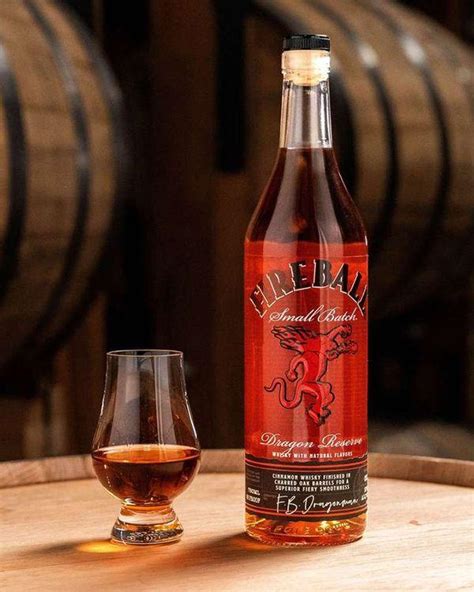 Fireball Small Batch Dragon Reserve Whisky 66 Proof 750 Ml Bourbon