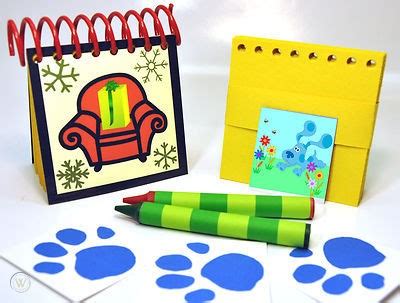 Blues Clues Steves Handy Dandy Blues Big Holiday Notebook 329006588