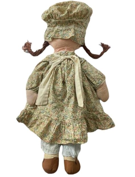 Holly Hobbie Vintage Friend Heather Rag Doll Knickerbocker 33 In