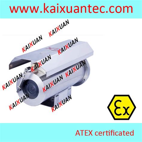 Atex Certificate Explosion Proof Bullet Housing With Wiper For
