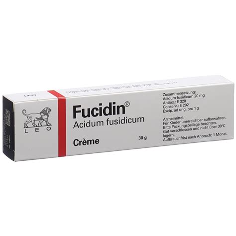 Fucidin Crème 2 Tb 30 G Commander En Ligne