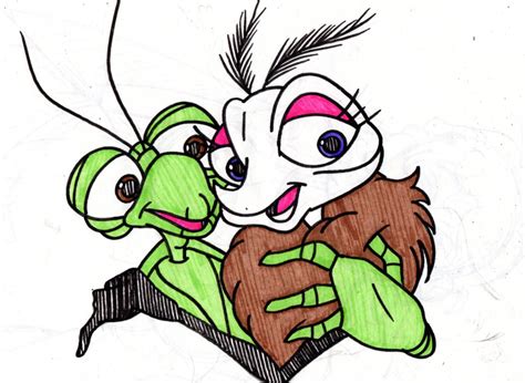 Manny And Gypsy From A Bugs Life By Hasunohana610 On Deviantart