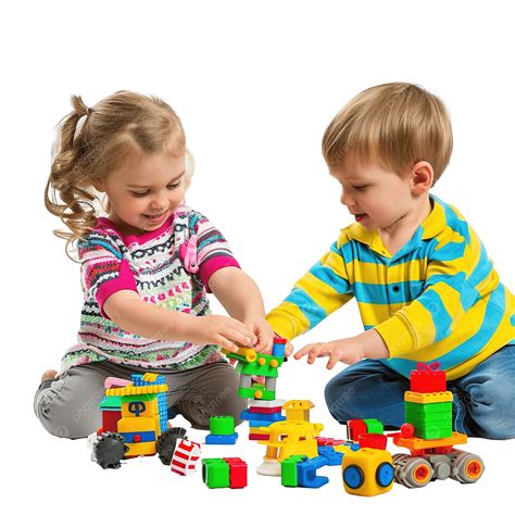 Niños Jugando Con Juguetes