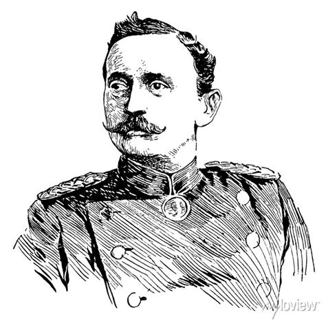 Portrait Of Hermann Von Wissmann Was A German Explorer And Administrator Pinturas Para A Parede