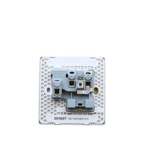 Single Switch Socket With Indicator Maat