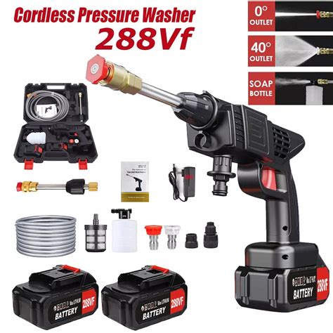 Cordless Portable Power Washer Battery Powered Pressure Washer