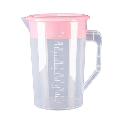 Plastic Graduated Measuring And Mixing Pitcher 2000ml Plastic