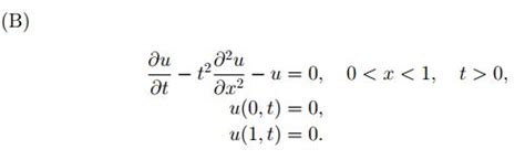 solved pde question use the method of separation of