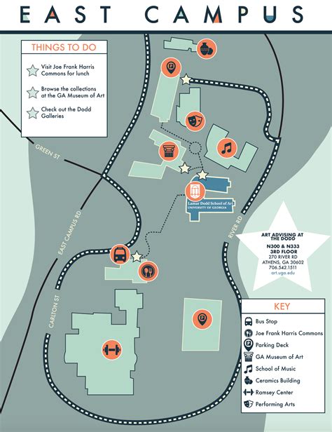 East Campus Map Behance