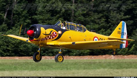 North American T 6g Texan Untitled France Air Force Aviation