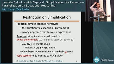 Lambda Calculus With Algebraic Simplification For Reduction