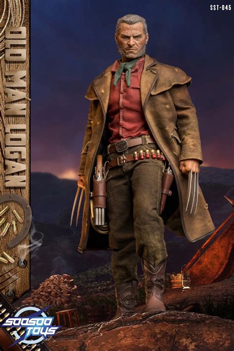Action Figure Wolverine Old Man Logan Soosotoys Sst045 Escala 16