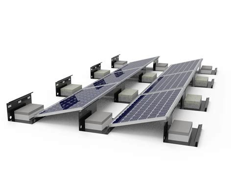 Flat Roof Solar Panel Mounting Systems China Oem New Flat Roof Solar