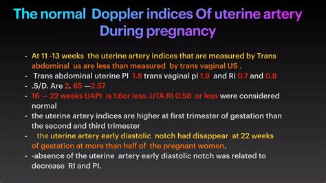 Presentation 3 Uterine Artery Doppler Pdf