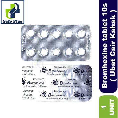 Bromhexine Tablet 10s Lazada