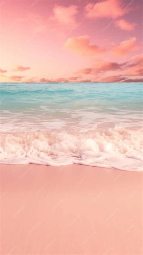 Premium Photo Pink Aesthetic Wallpaper Beach Shoreline Outdoors