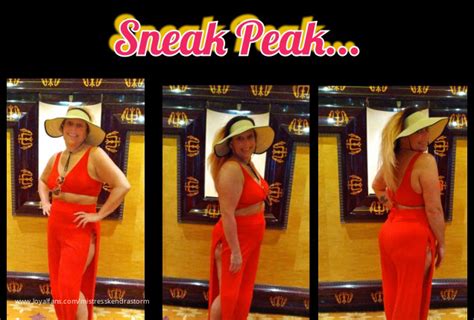 Sneaking A Peak Mistress Kendra Storm Official Photos