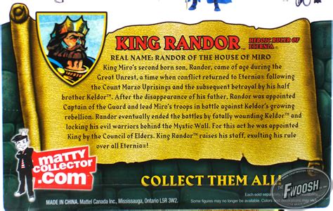 First Look Masters Of The Universe Classics King Randor
