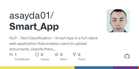 Github Asayda01smartapp Nlp Text Classification Smart App Is A Full Stack Web