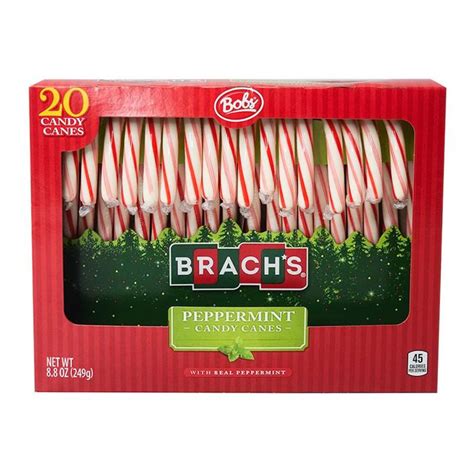 Brachs Peppermint Candy Canes 20 Ct Bulk Candy Store