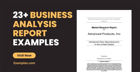 23 Business Analysis Report Examples To Download
