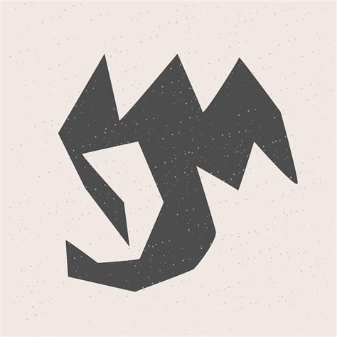 Premium Vector Abstract Application Shape Form Symbol Minimalist