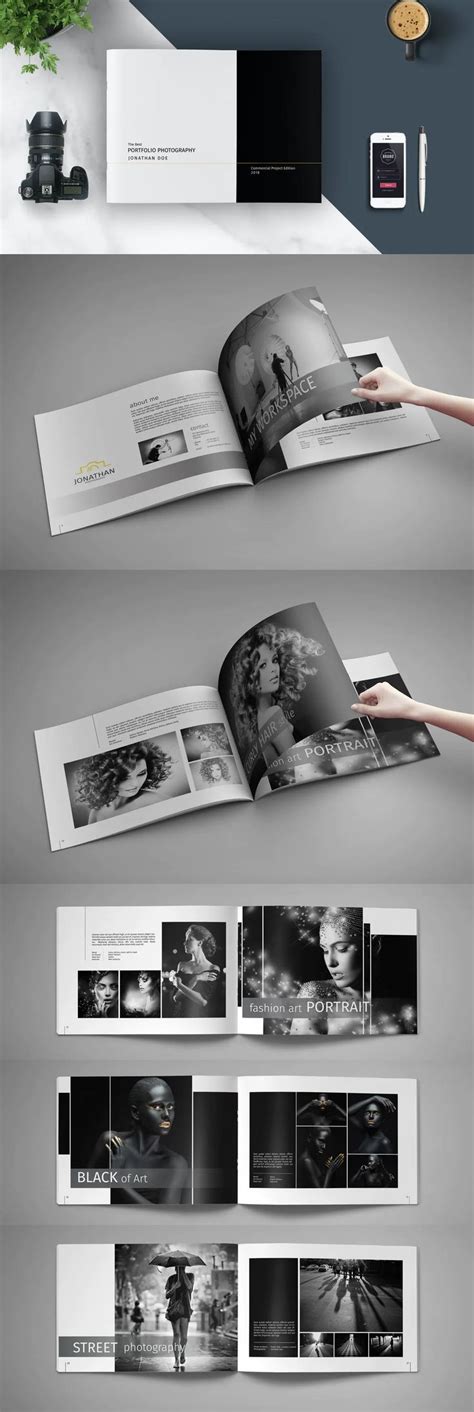 Photo Album Template Or Photography Portfolio Template 24 Pages