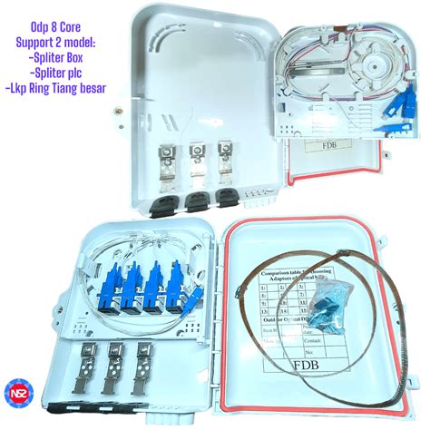 Jual Odp 8 Core Lengkap Passive Splitter Odp 8 Core Fat 8 Core