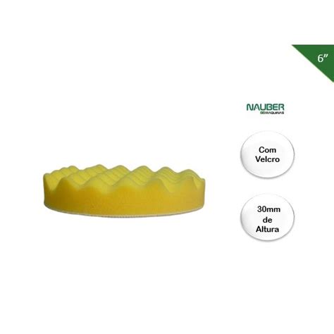 Boina De Espuma 6 Polegadas Velcro 150mm 30mm Nauber Shopee Brasil