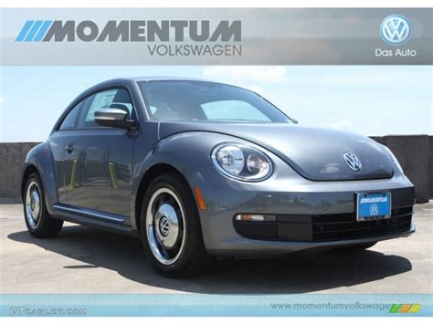 2012 Platinum Gray Metallic Volkswagen Beetle 25l 68283584 Photo 14