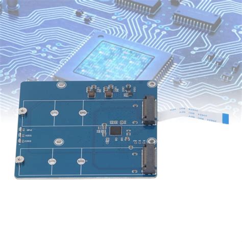 Cancanshop Ssd Expansion Board Double Nvme Interfaces Pcie M2 Storage