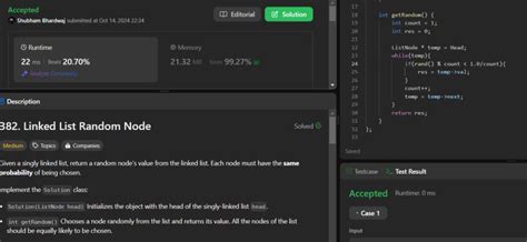 shubham bhardwaj on linkedin 90daysofcode day46 linkedlist randomselection codingjourney…