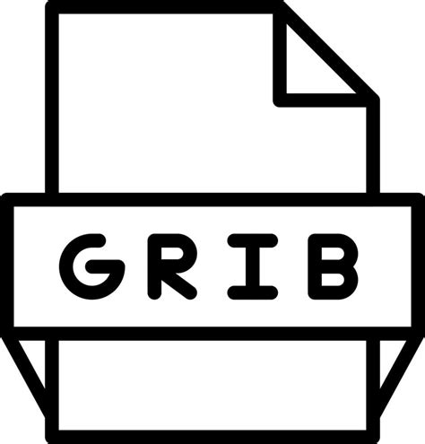 Grib File Format Icon 15824723 Vector Art At Vecteezy