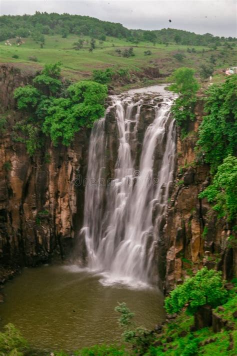 Waterfall Stock Image Image Of Indore India Patalpani 248026703