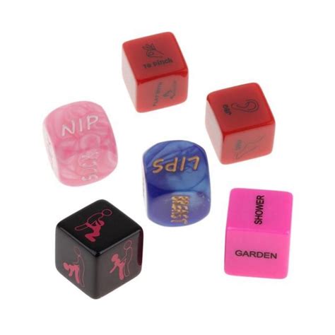 6 קוביות משחק לתיבול חיי האהבה Sixandsex
