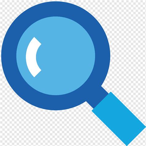 Magnifying Glass Icon Png Blue