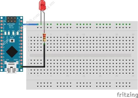 Led Blinking Tutorial With Arduino Nano For Beginners