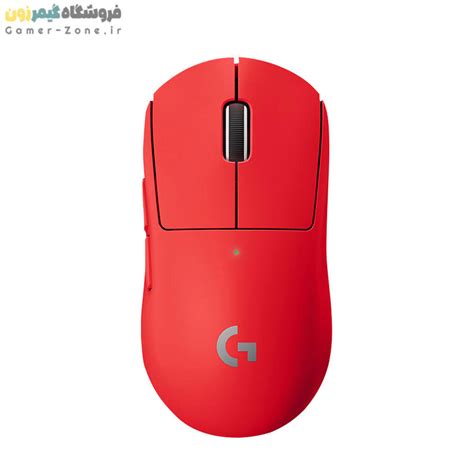 موس گیمینگ بی سیم لاجیتک جی پرو ایکس سوپرلایت نسخه قرمز Logitech G Pro X Superlight Red Edition